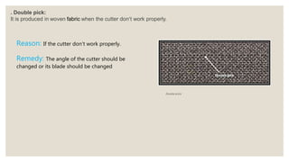 Fabric defects | PPTX