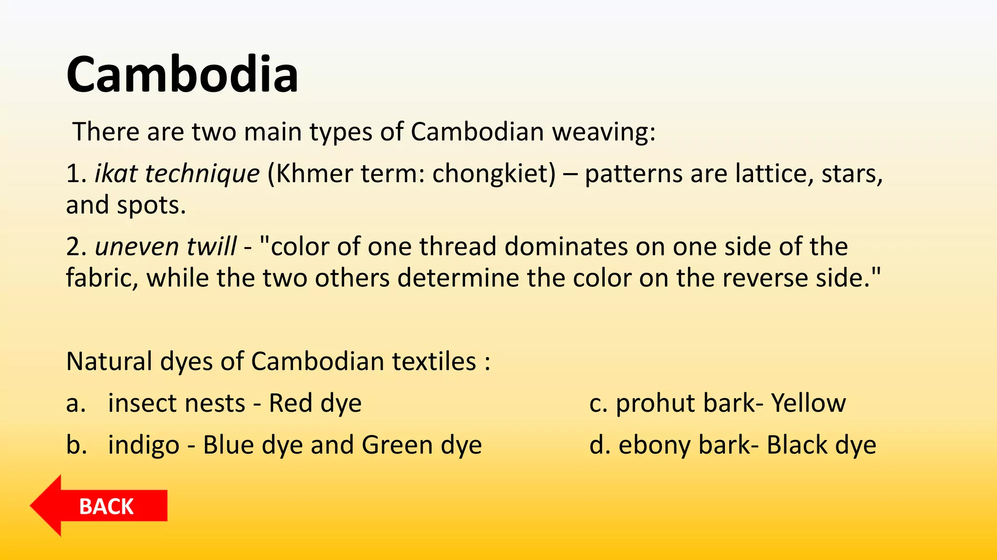 Fabric design in Asia | PPTX