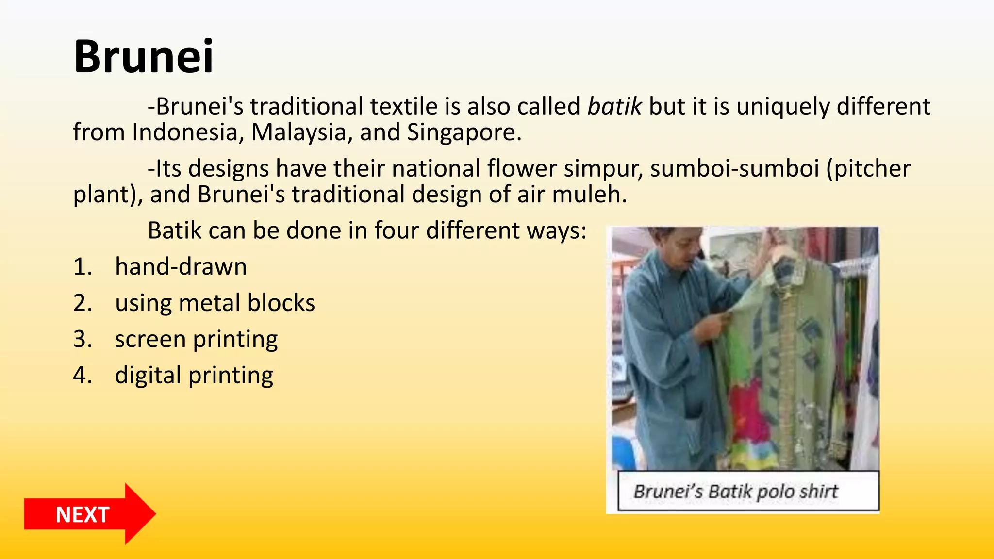 Fabric design in Asia | PPTX