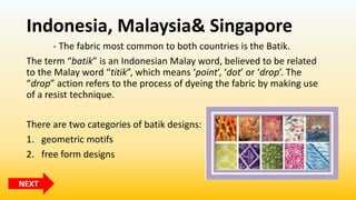 Fabric design in Asia | PPTX