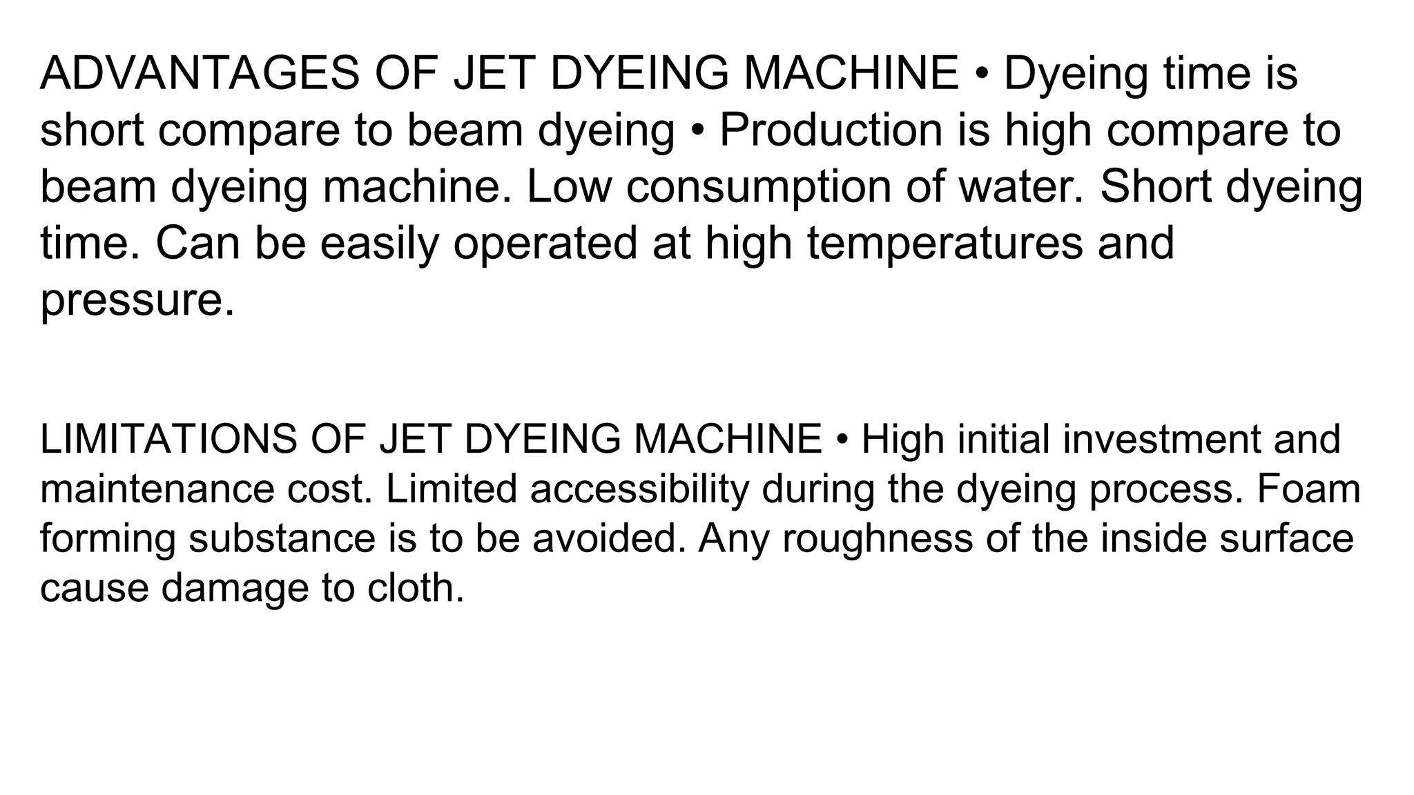 Fabric dyeing-Types of dyeing machine in textiles and clothing | PPT
