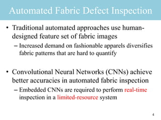 Automatic Fabric Defect Detection with a Wide-And-Compact Network | PPT