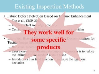 Automatic Fabric Defect Detection with a Wide-And-Compact Network | PPTX
