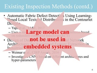 Automatic Fabric Defect Detection with a Wide-And-Compact Network | PPTX