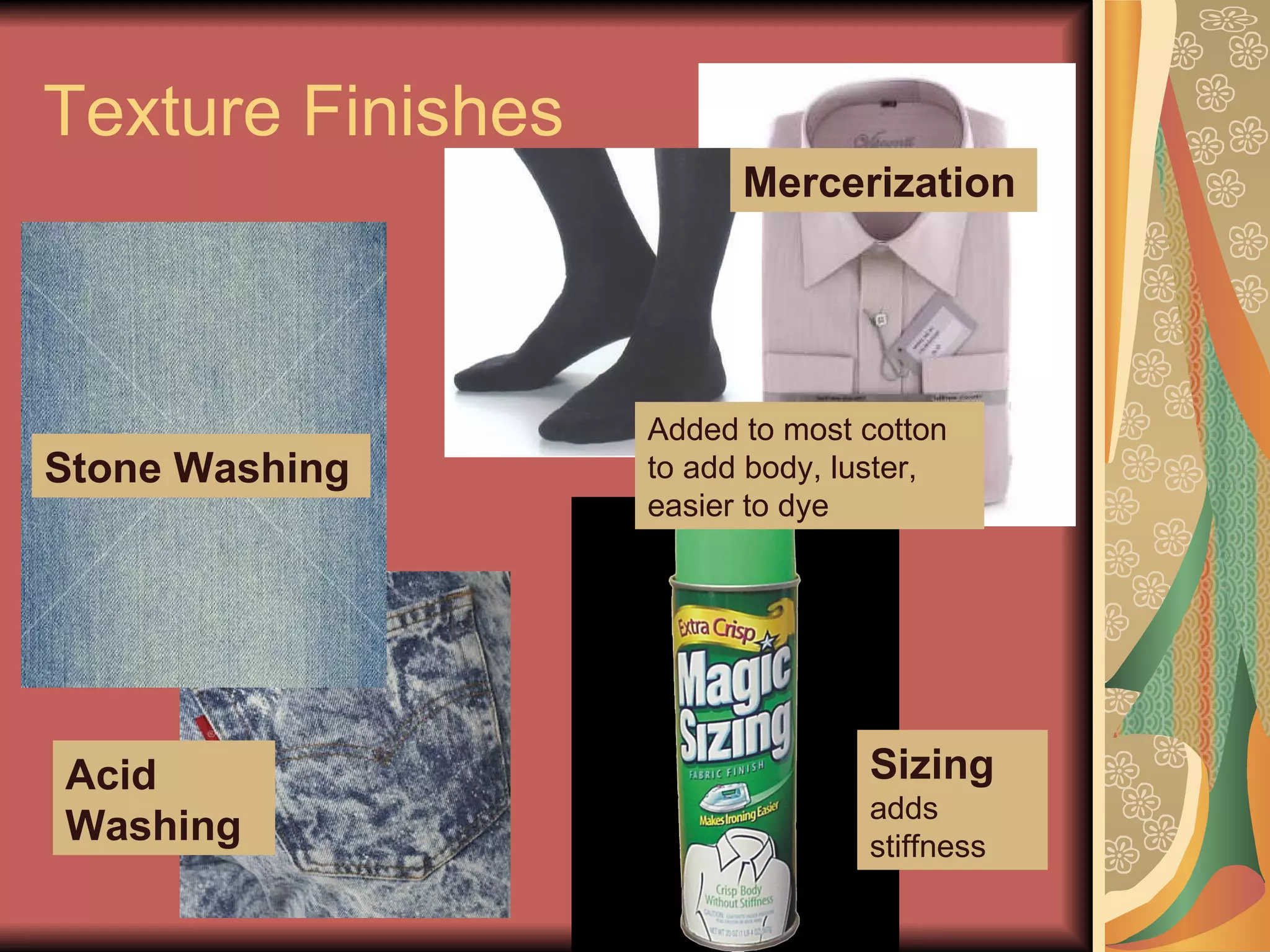 Fabric Finishes | PPT