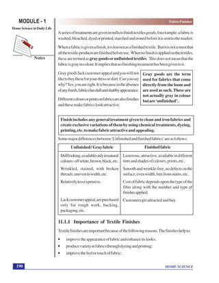 Fabric finishes | PDF