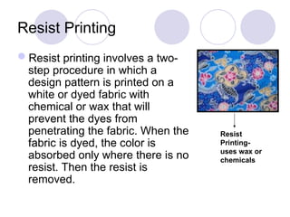 Fabric Finishing techniques and innovations | PPT
