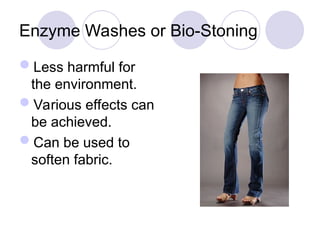 Fabric Finishing techniques and innovations | PPT