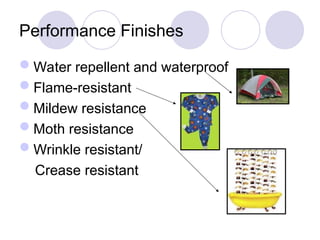 Fabric Finishing techniques and innovations | PPT