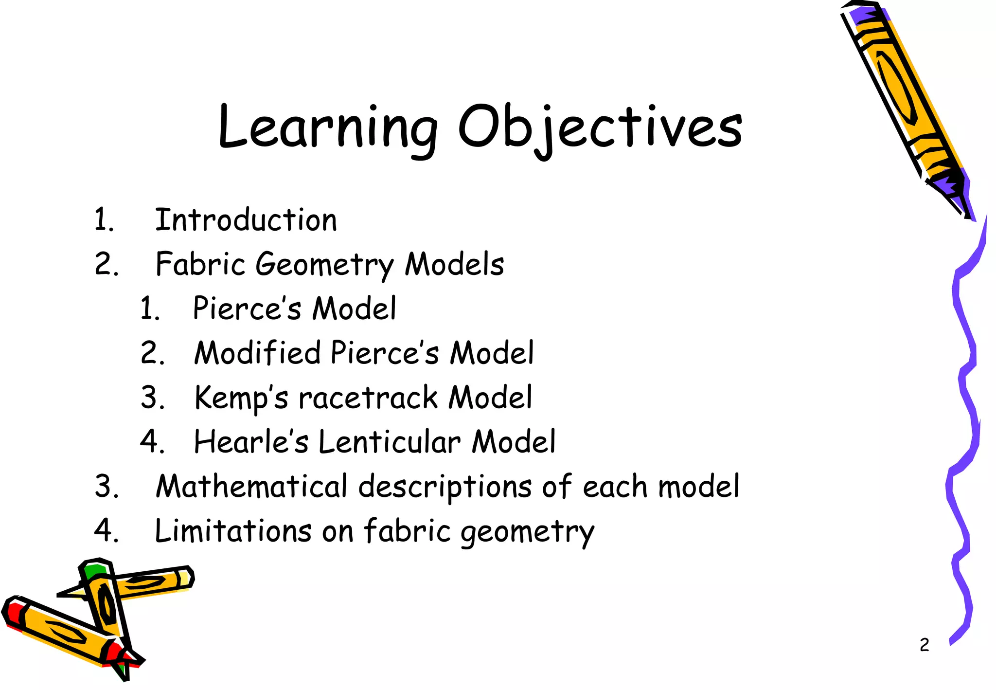 Fabric geometry | PPT