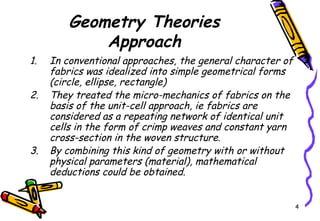Fabric geometry | PPT | Needlework | Arts and Crafts