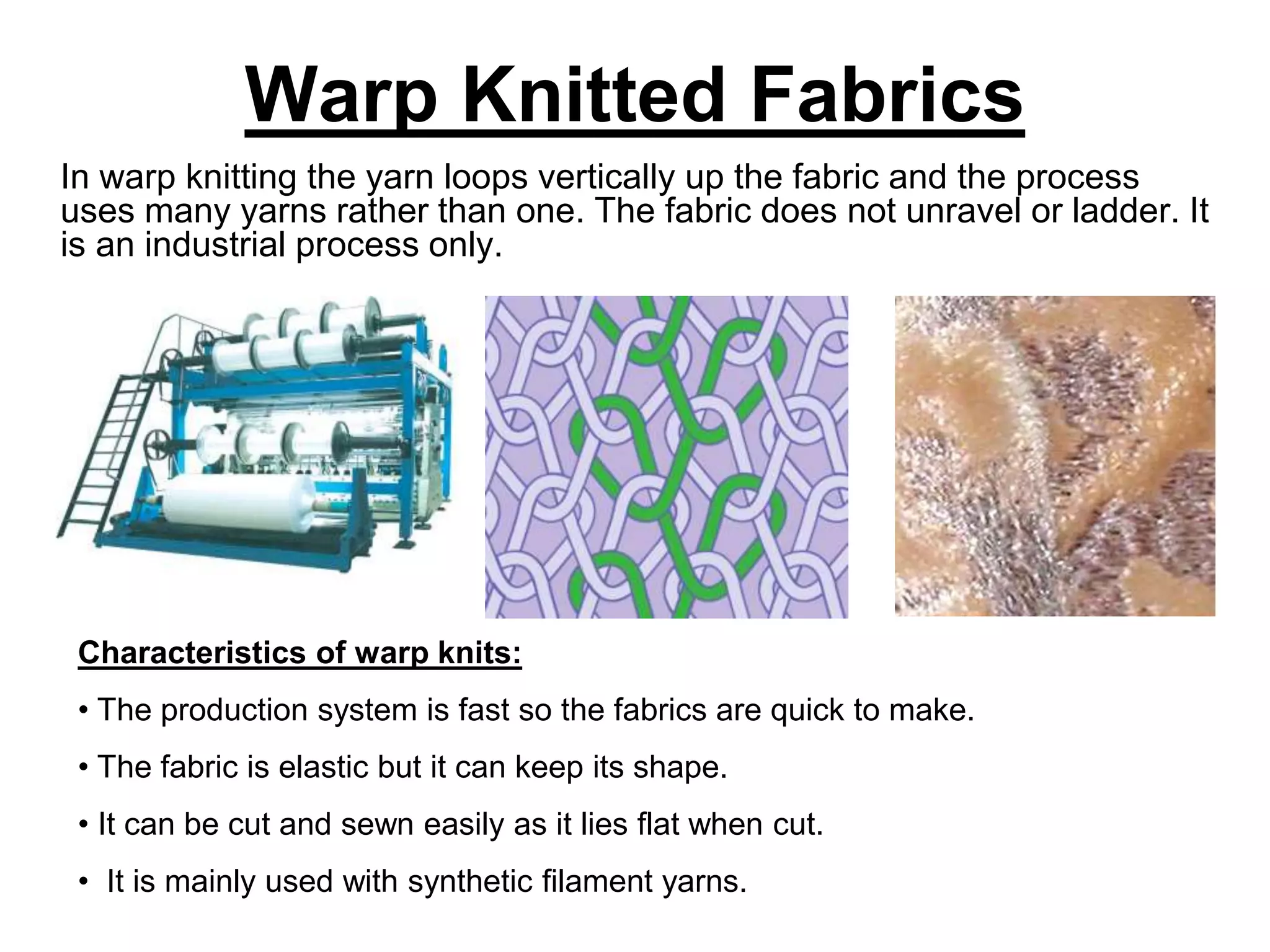 Types of knitted fabrics | PPT