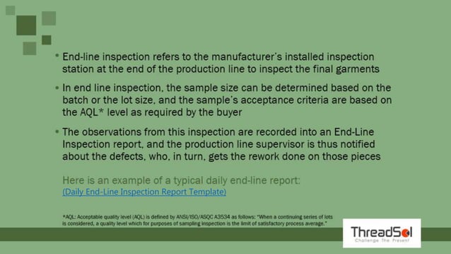 Fabric Inspection Process Part 2 | PPT