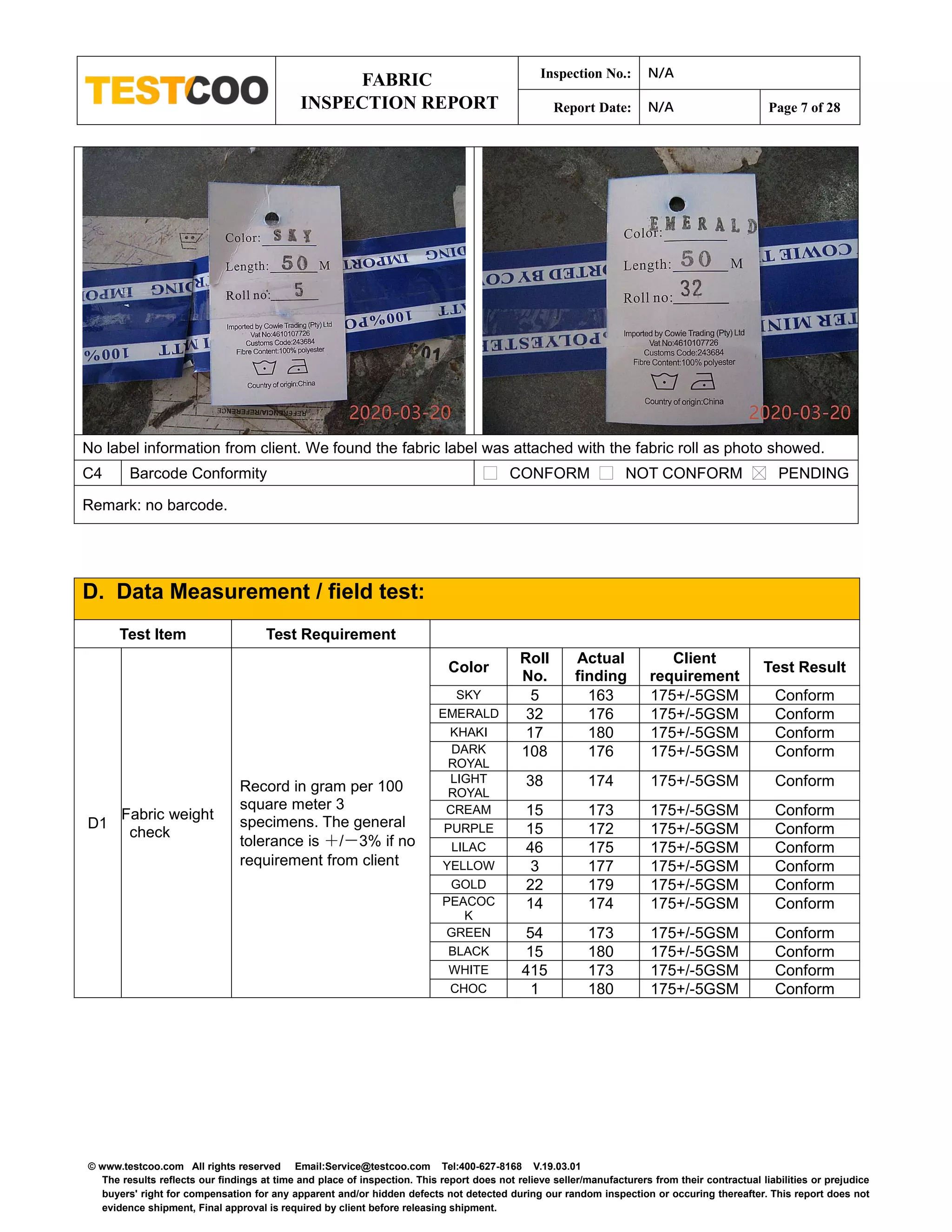fabric inspection sample report.pdf