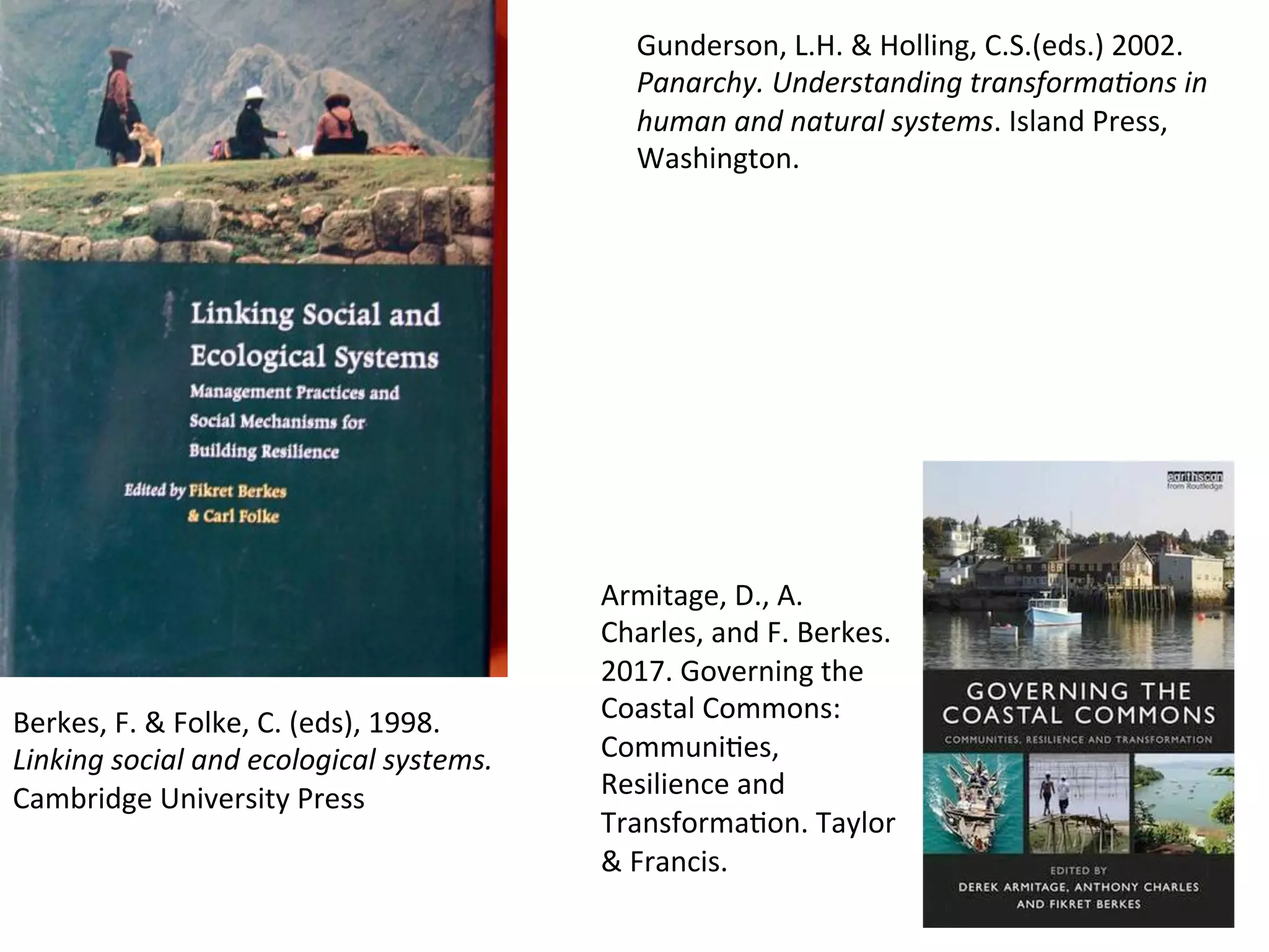 Introduction to social-ecological systems and their governance | PDF