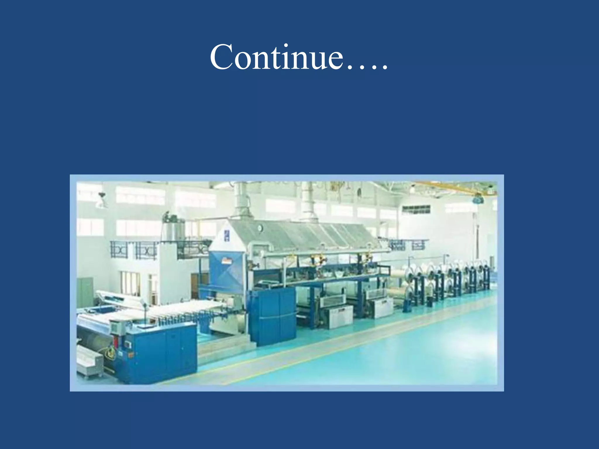 Fabric manufacturing, warping and sizing and weft preparation and ...