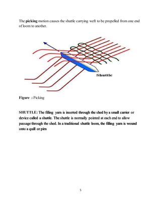 Principles of loom motions | DOCX