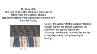 Fabrics and sewing defects of woven apparel By Engr. Aqs Zilani | PPTX ...