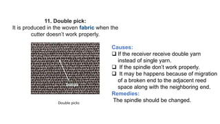 Fabrics and sewing defects of woven apparel By Engr. Aqs Zilani | PPTX ...