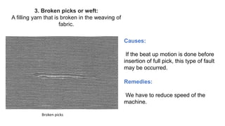 Fabrics and sewing defects of woven apparel By Engr. Aqs Zilani | PPTX ...