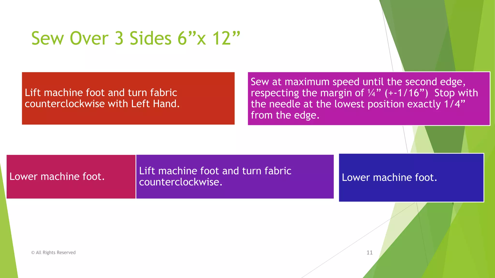 Fabric Sewing Techniques | PPTX