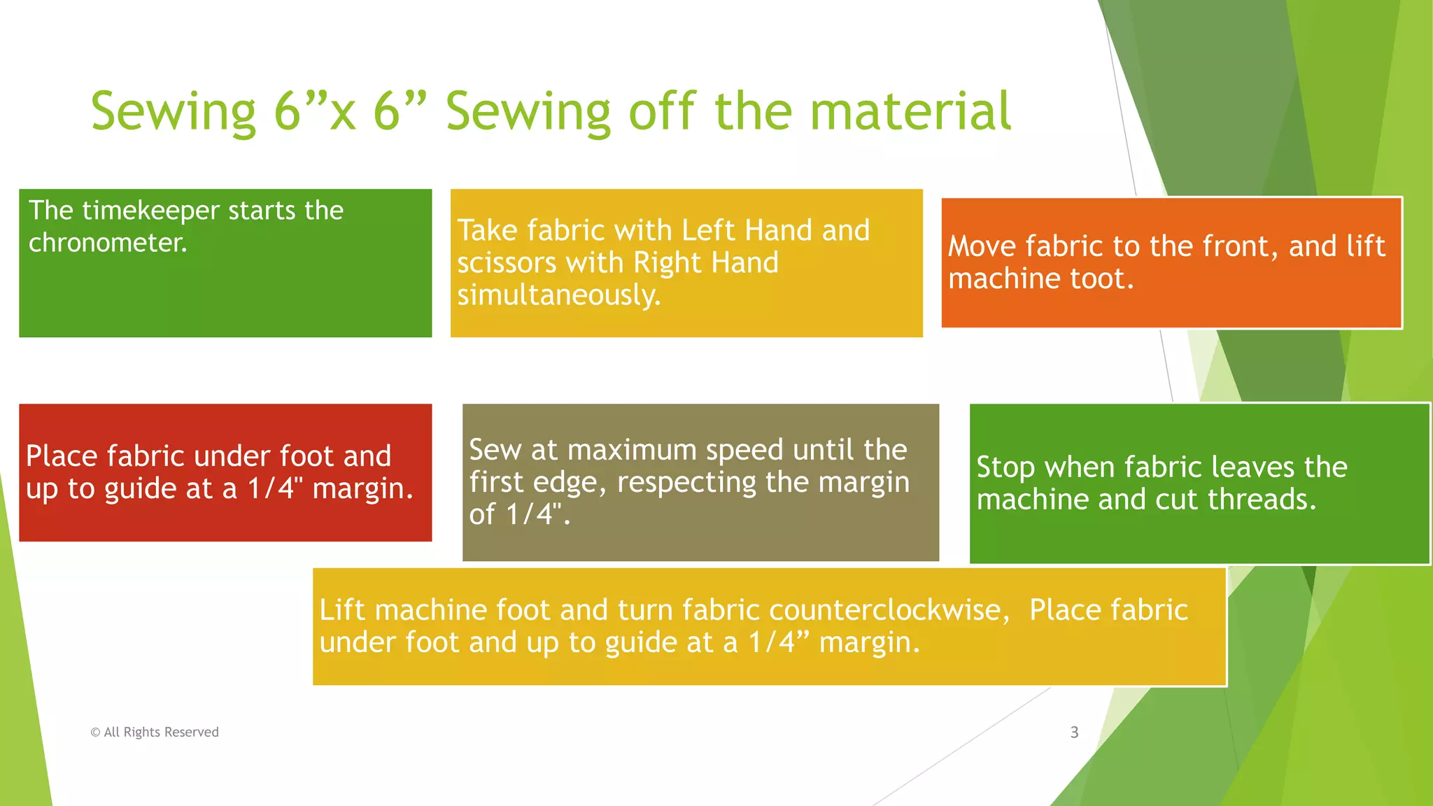 Fabric Sewing Techniques | PPTX
