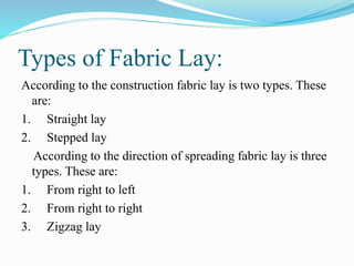 Fabric spreading | PPTX