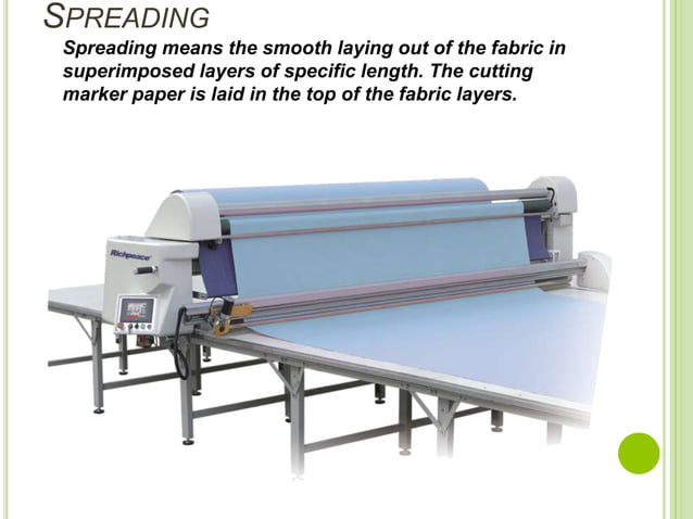 Fabric spreading | PPT