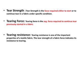 Fabric Strenght Testing.ppt