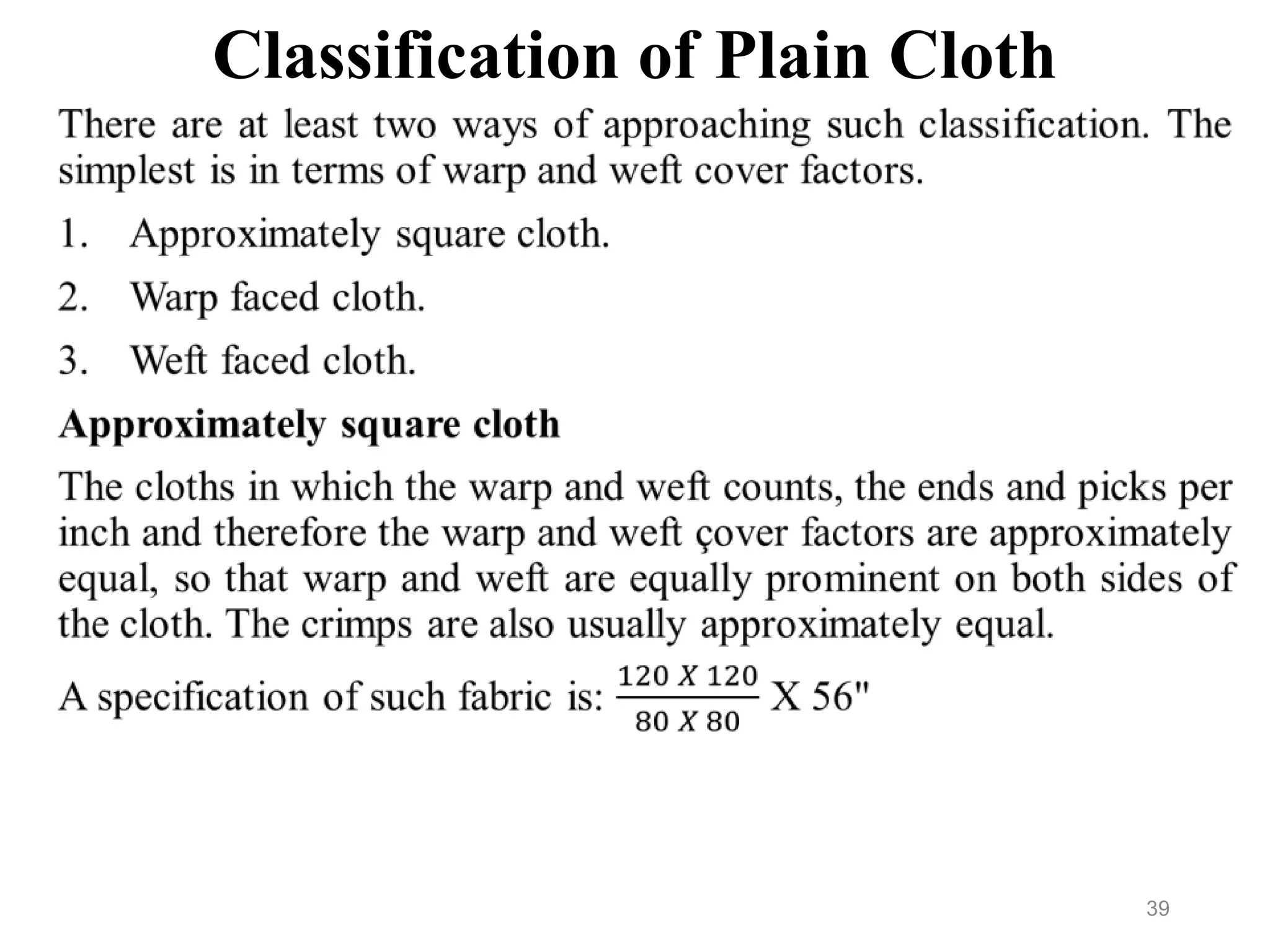 Fabric structure and design | PPT