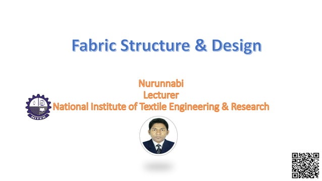Fabric Structure & Design | PPT