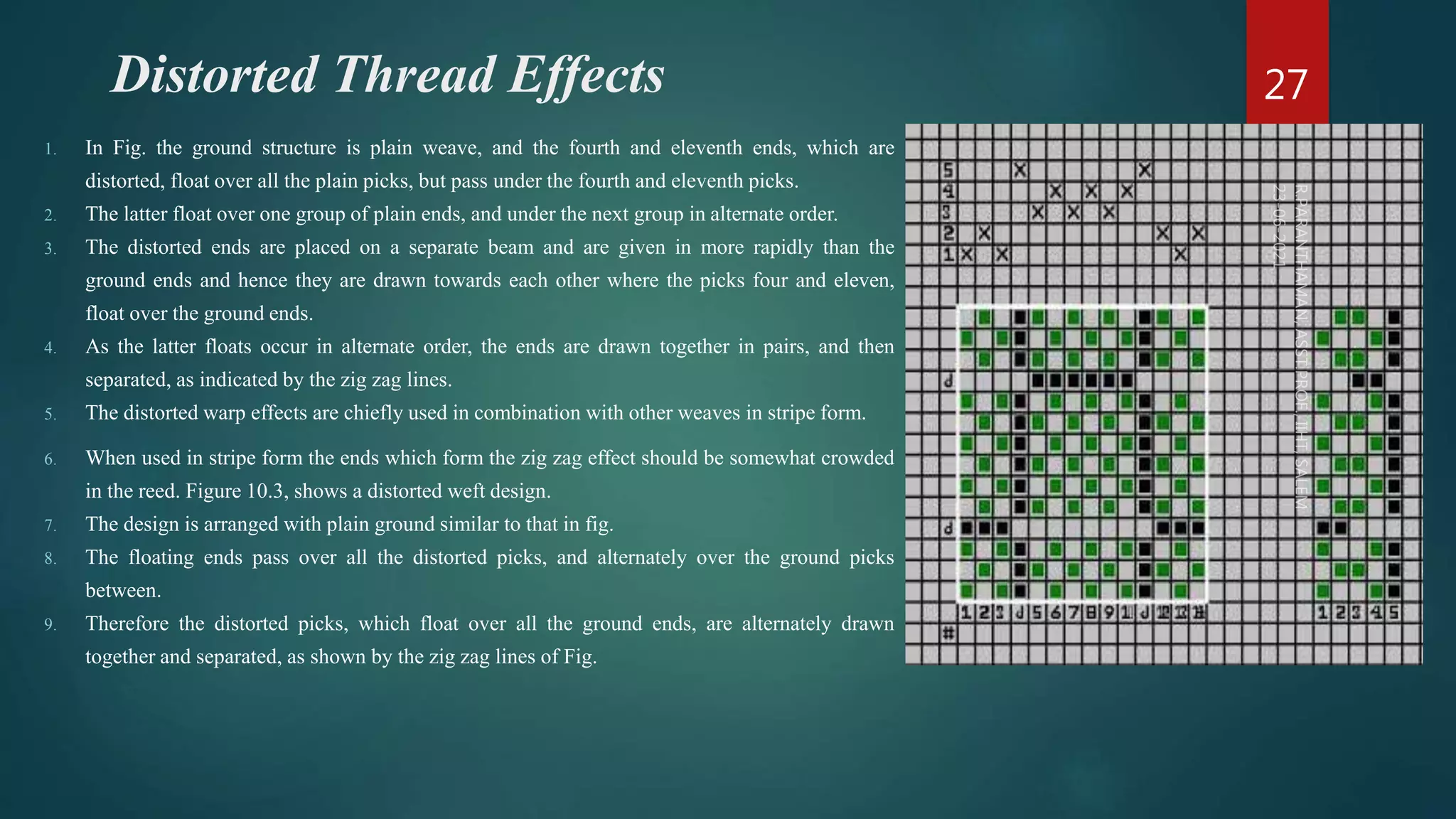 FABRIC STRUCTURE PART 3 | PPTX