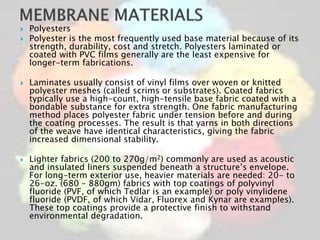 Fabric structures | PPTX