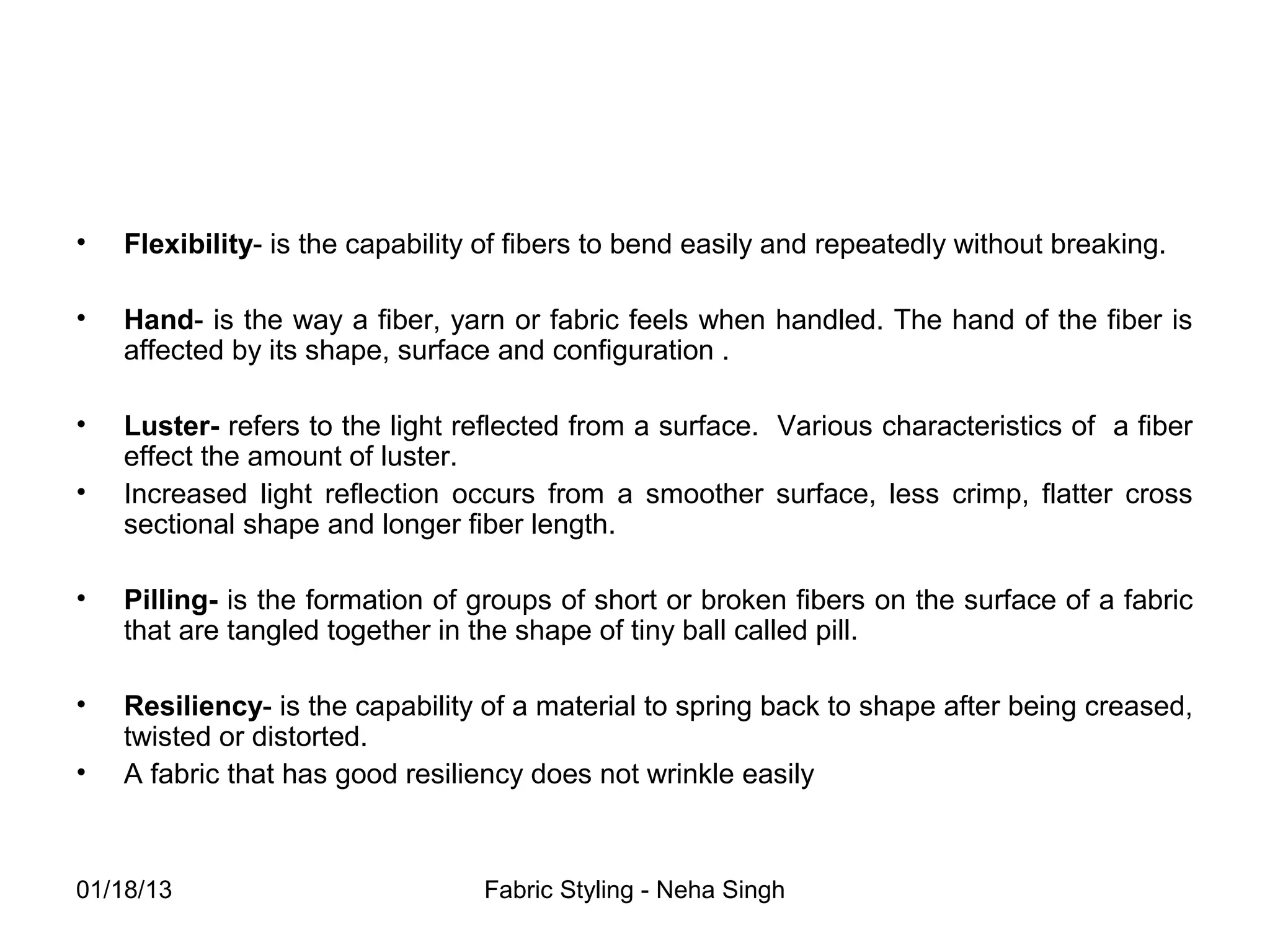 Fabric studies final | PPT