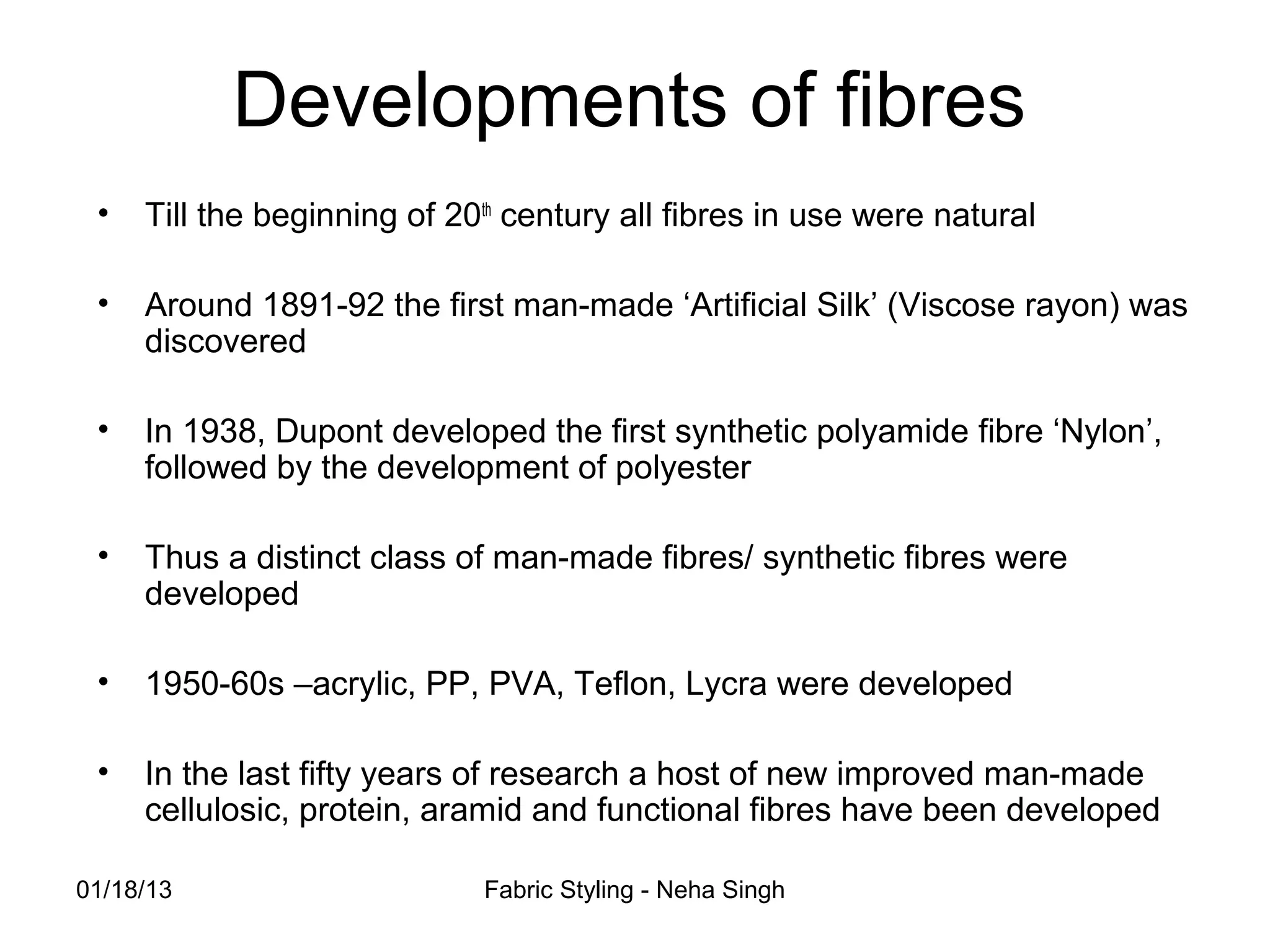 Fabric studies final | PPT