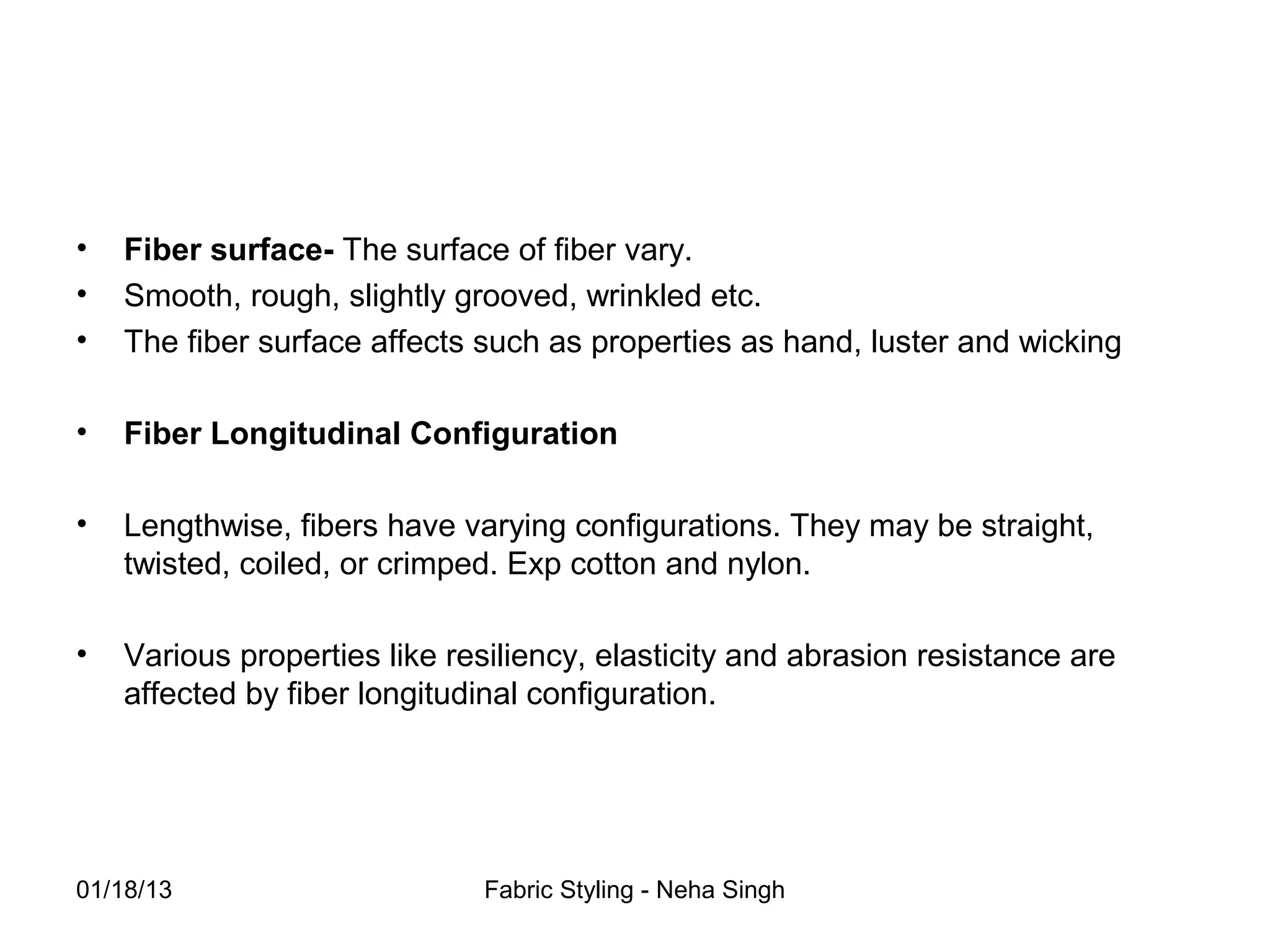 Fabric studies final | PPT
