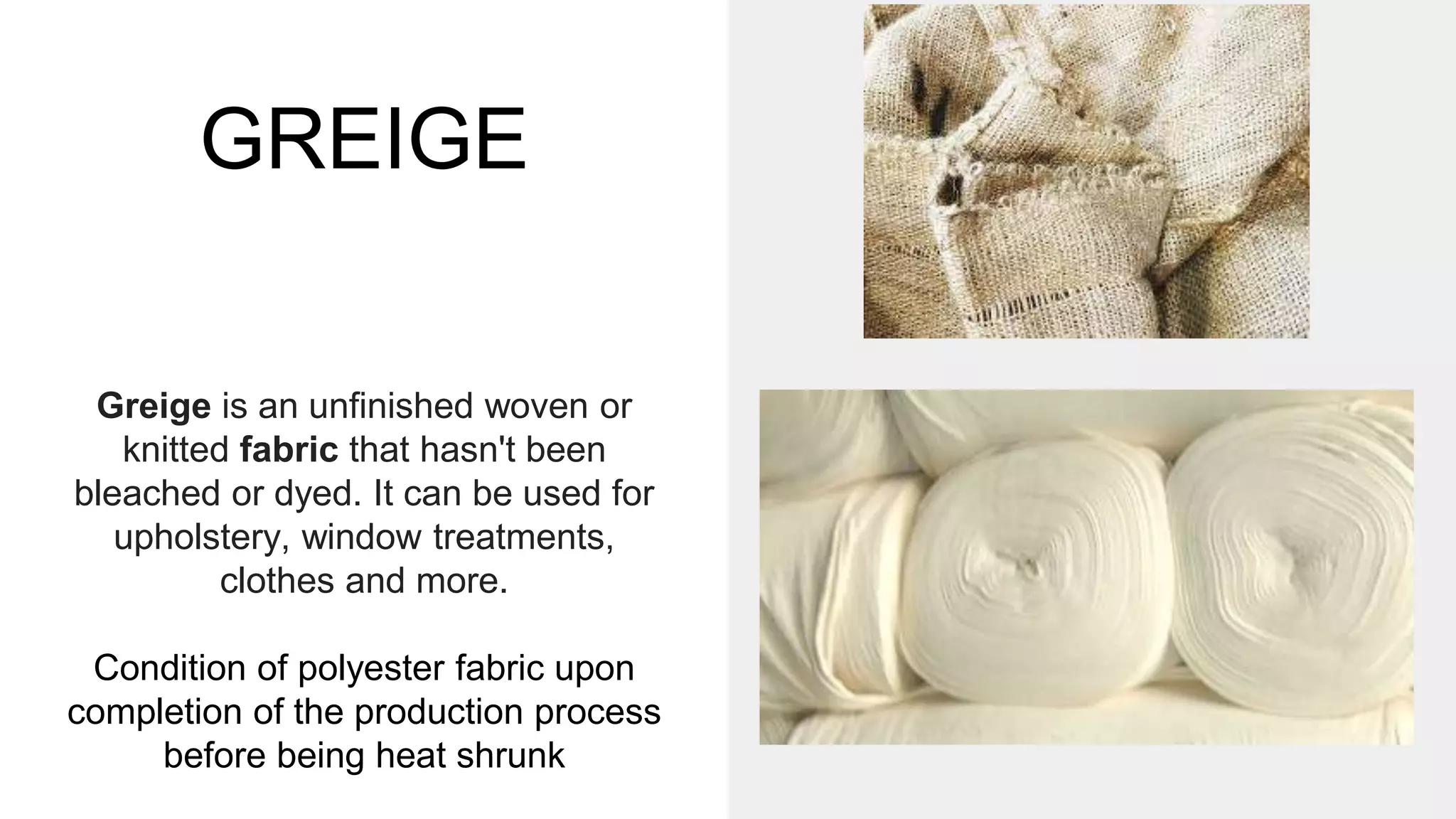 Fabric terminology | PPTX