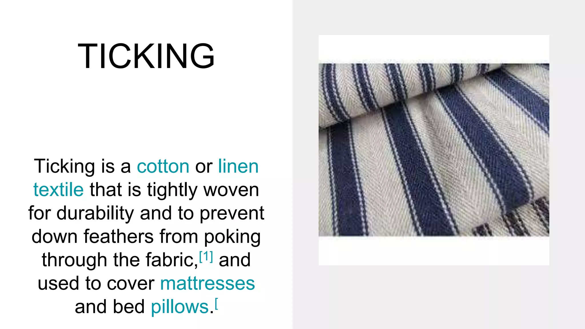 Fabric terminology | PPTX