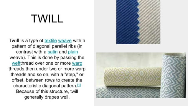 Fabric terminology | PPTX | Women\'s Intimates and Sleepwear | Women\'s ...