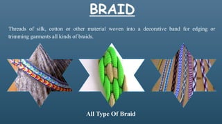 Fabric & Trims | PPTX