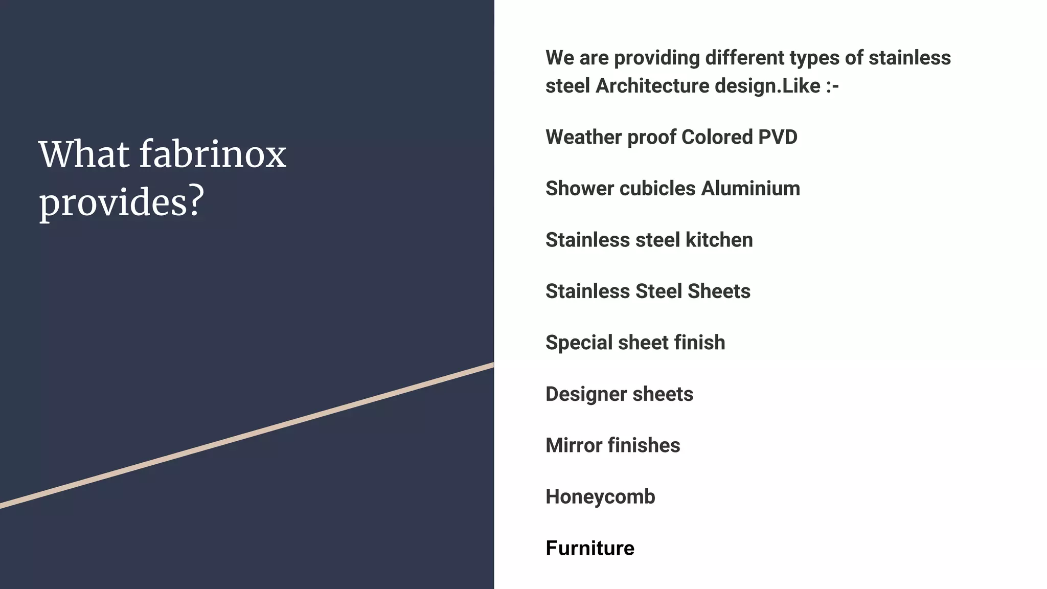 Fabrinox presentation | PPTX