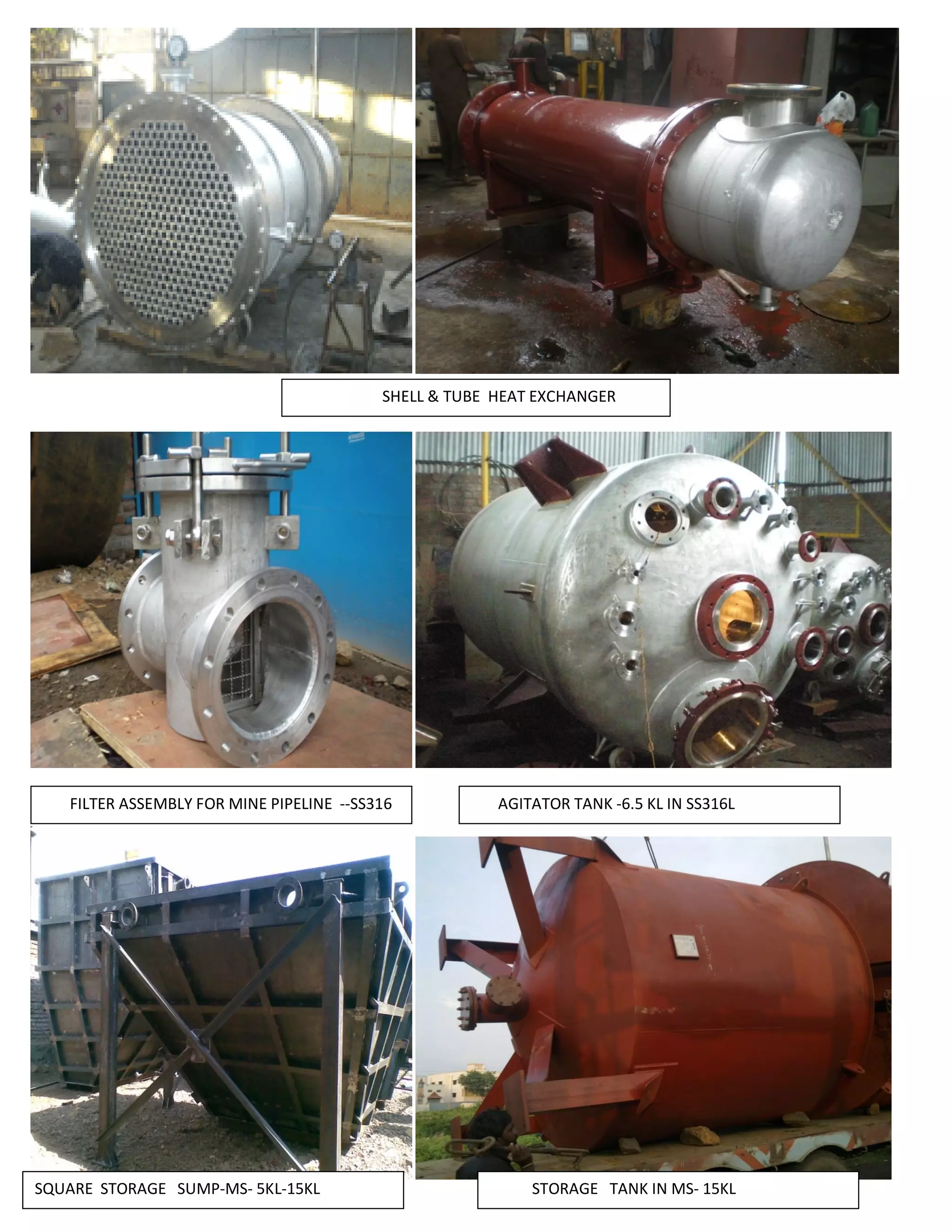 Fabri - Tek Engineers, Pune, Process Equipments | PDF