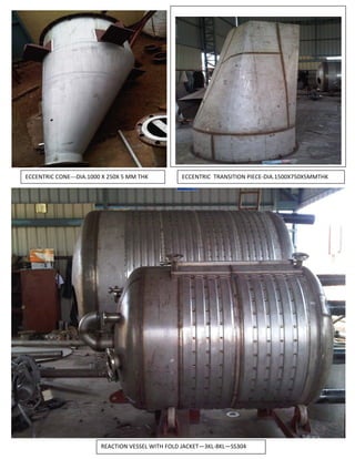 Fabri - Tek Engineers, Pune, Process Equipments | PDF