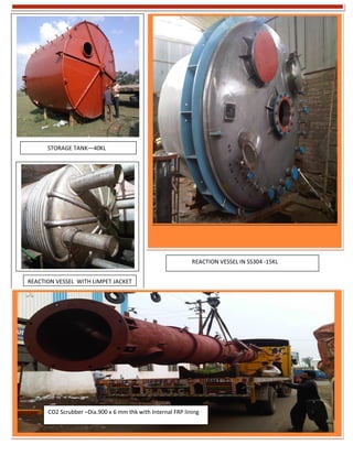 Fabri - Tek Engineers, Pune, Process Equipments | PDF