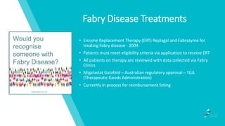 Megan Fookes - Fabry Australia Presentation 2018 | PPT