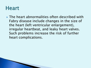 Fabry disease | PPTX