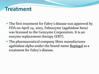 Fabry disease by Farshid Mokhberi | PPTX
