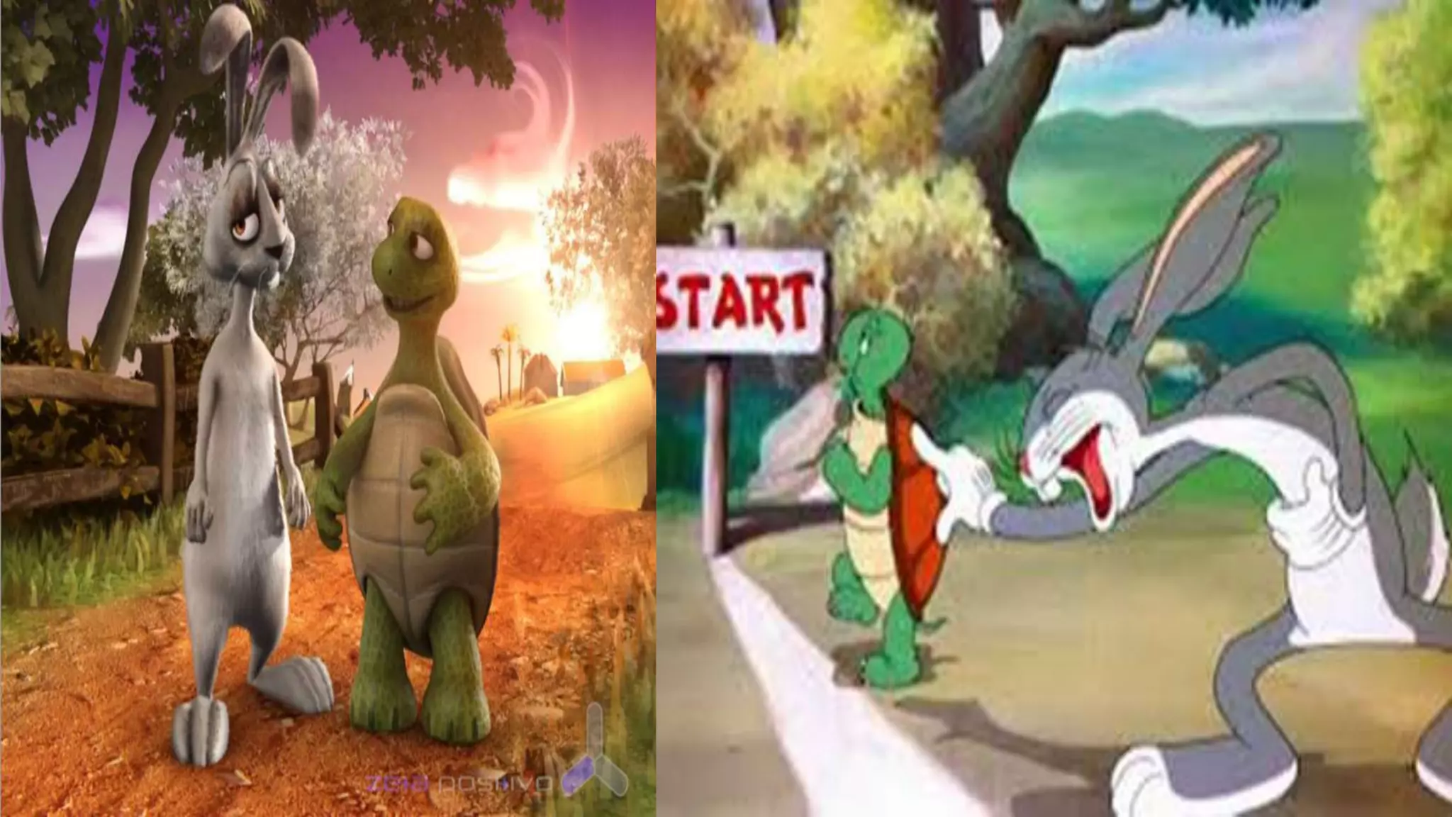 Fabula la liebre y la tortuga | PPT