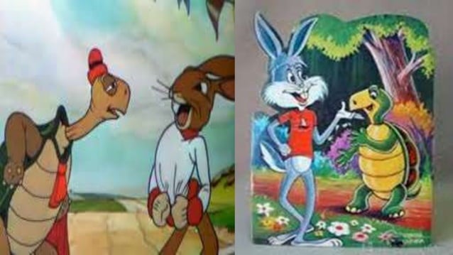 Fabula la liebre y la tortuga | PPTX