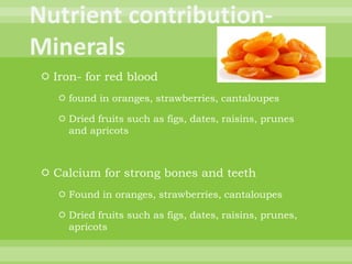 Fabulous fruits | PPTX